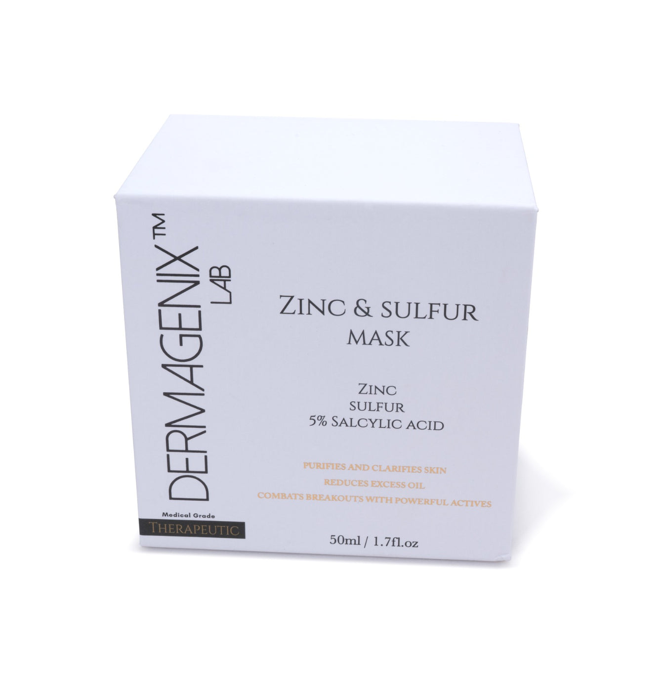 Therapeutic Zinc Sulfur Mask – dermagenixlab