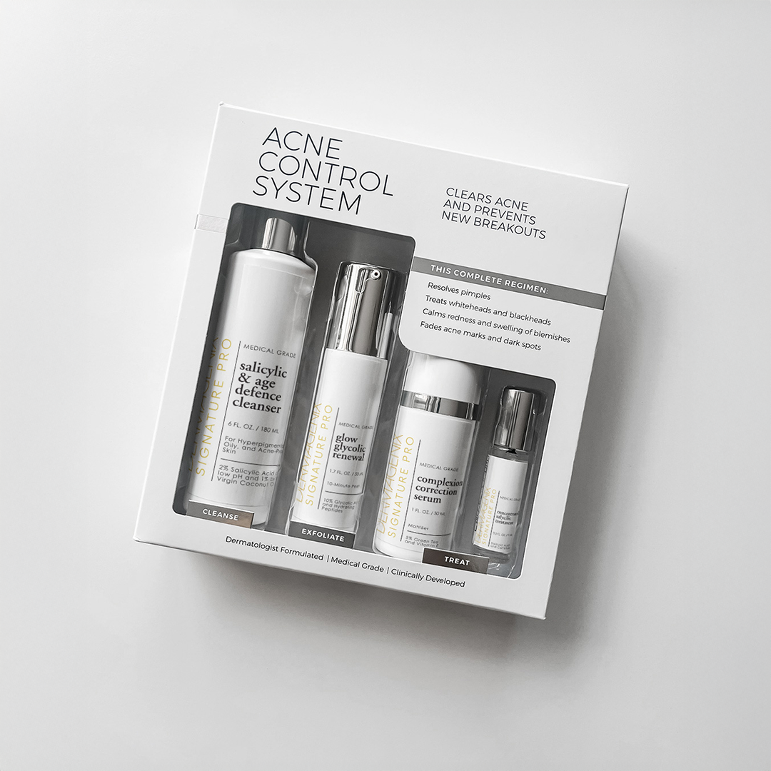 Signature Pro Medical Grade Acne Control System Kit – dermagenixlab